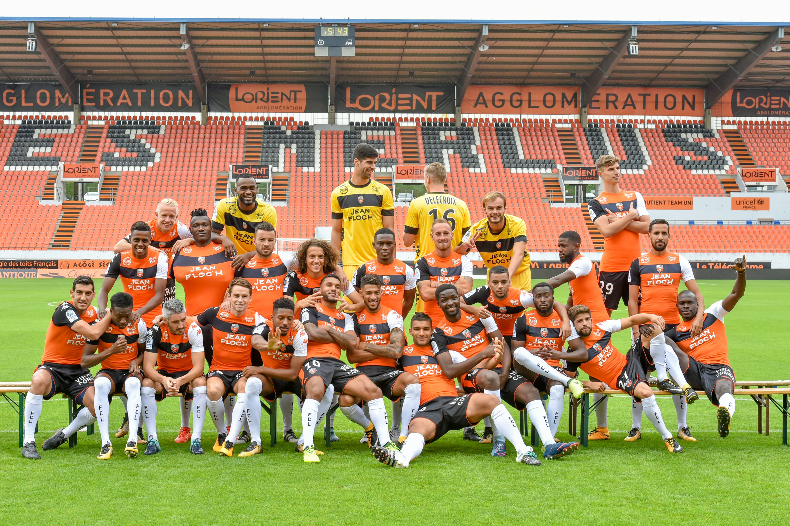 Les coulisses de la photo officielle 2017-2018 - FC Lorient
