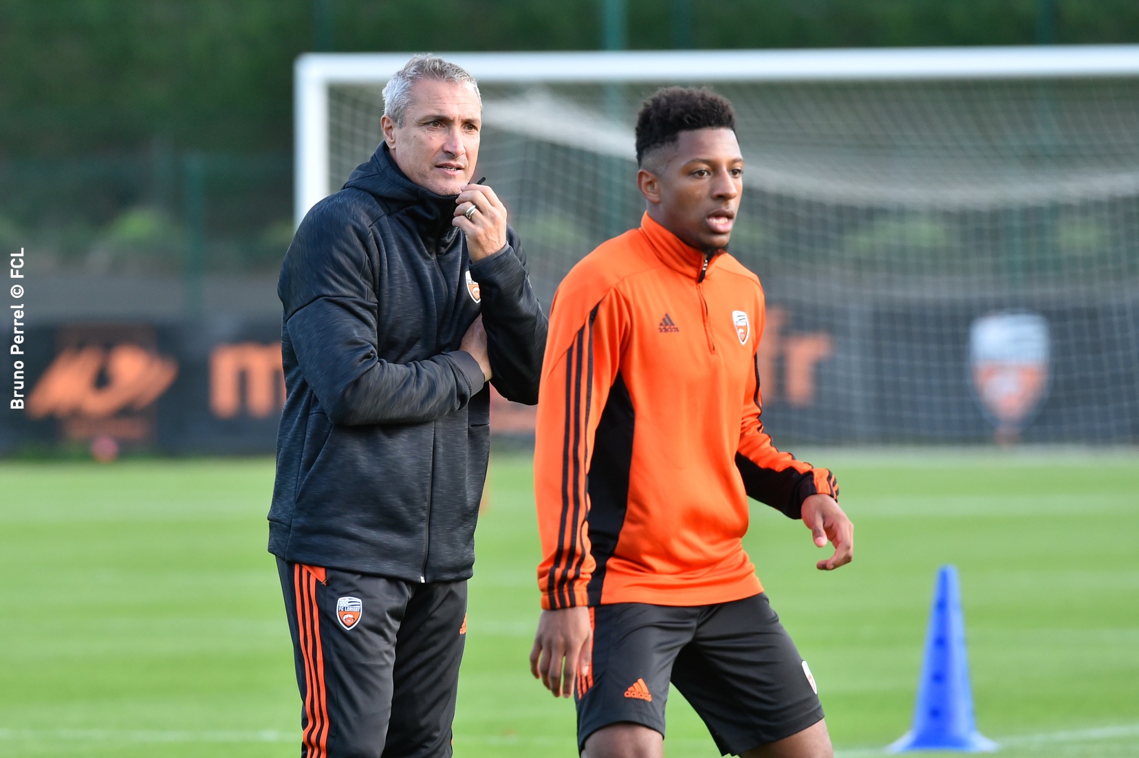 Casoni Bernard - Entraineur (FC Lorient) - Moreira Steven (FC Lorient ...
