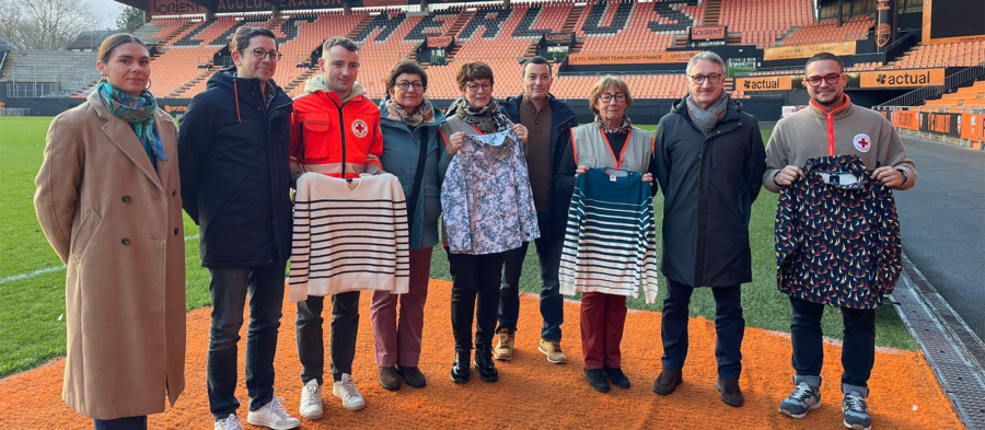 Opérations avec la Croix-Rouge de Lorient - FC Lorient